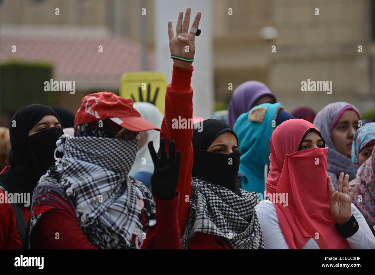 Rabaa sign hi-res stock photography and images - Alamy