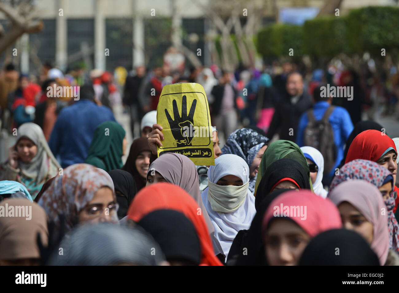 Rabaa sign hi-res stock photography and images - Alamy