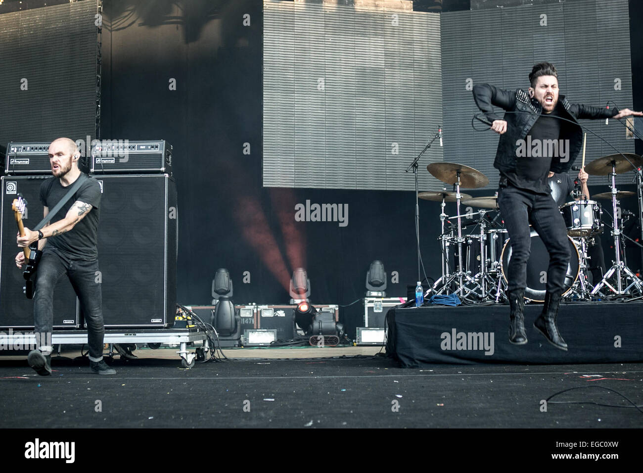 AFI performs at the Carnivours Tour Featuring: AFI,A Fire Inside Where ...
