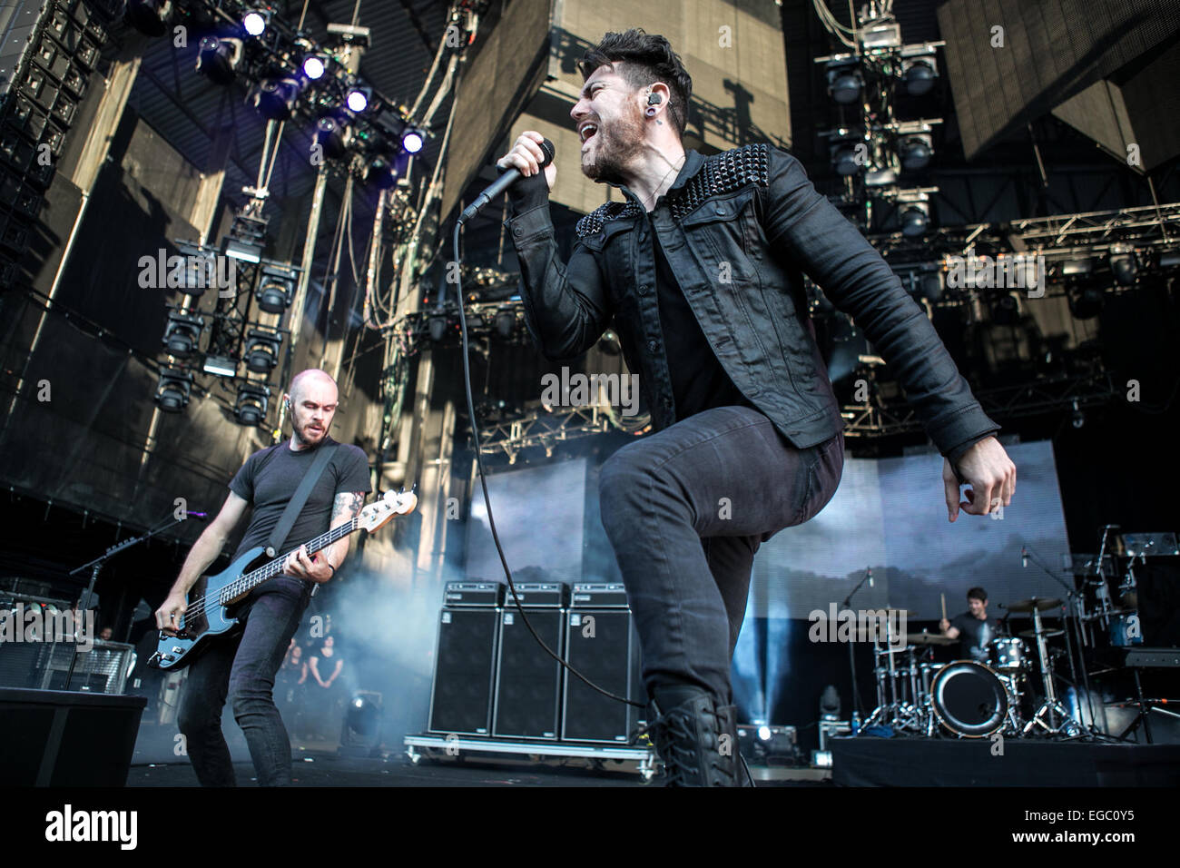 AFI performs at the Carnivours Tour Featuring: AFI,A Fire Inside Where ...