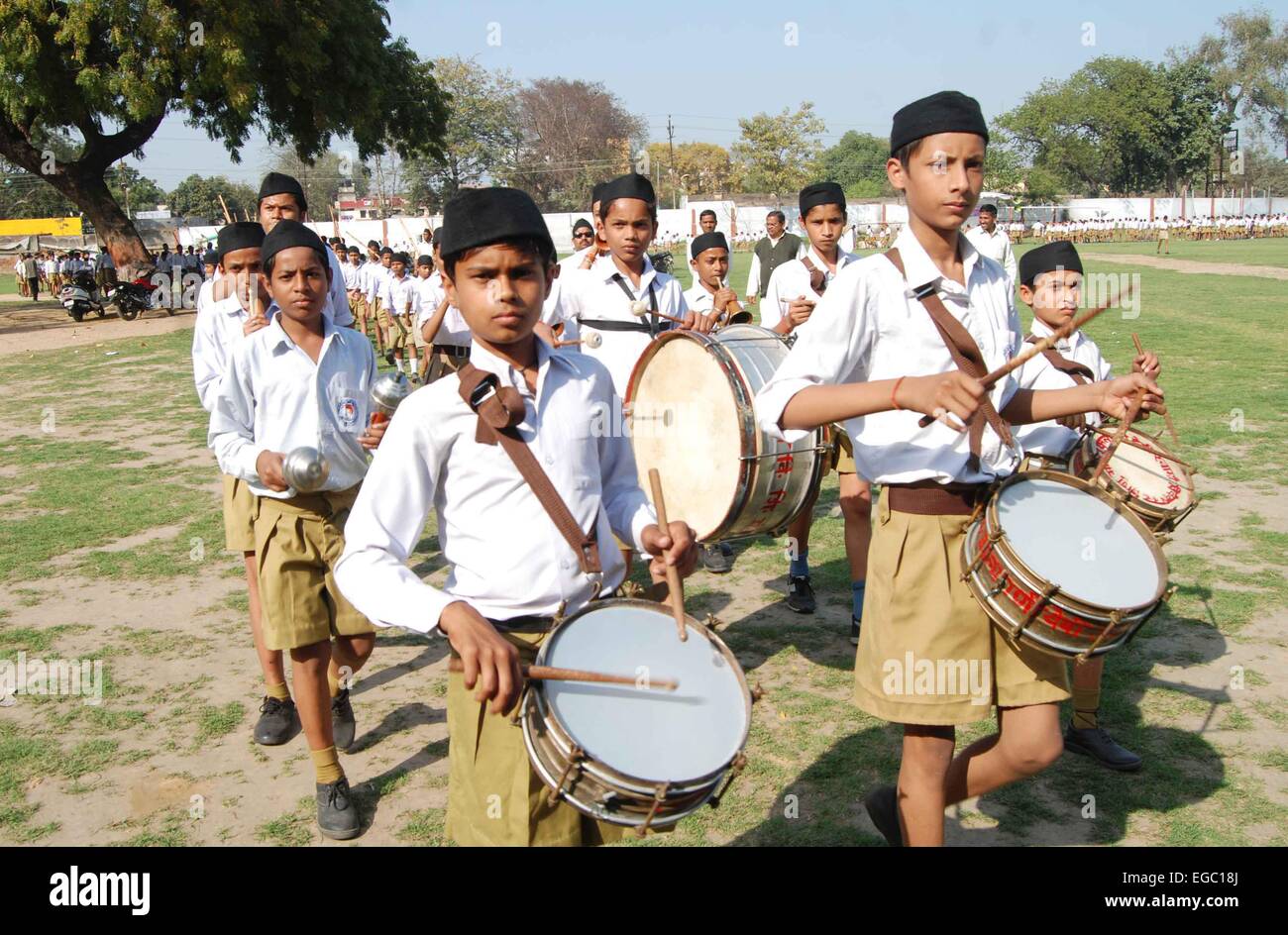 Rashtriya Swayamsevak Sangh (RSS) Youth volunteers conducted "Path ...