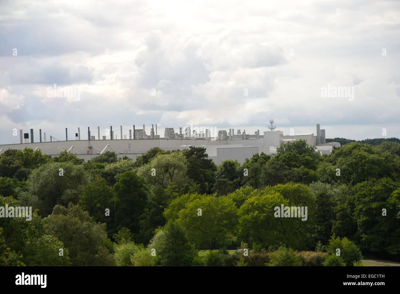 Red Arrows fly over the Jaguar Land Rover factory in Solihull Featuring ...
