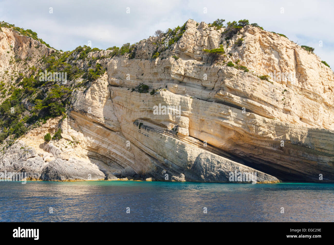 Keri caves on Zakynthos island, Greece Stock Photo - Alamy