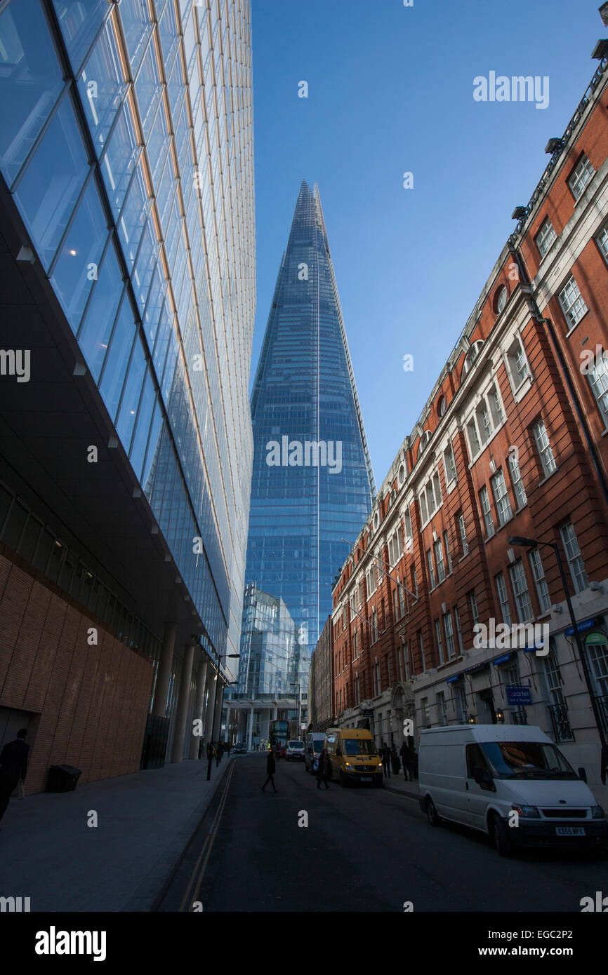Soaring above London Bridge St at 309m tall, The Shard is the tallest ...