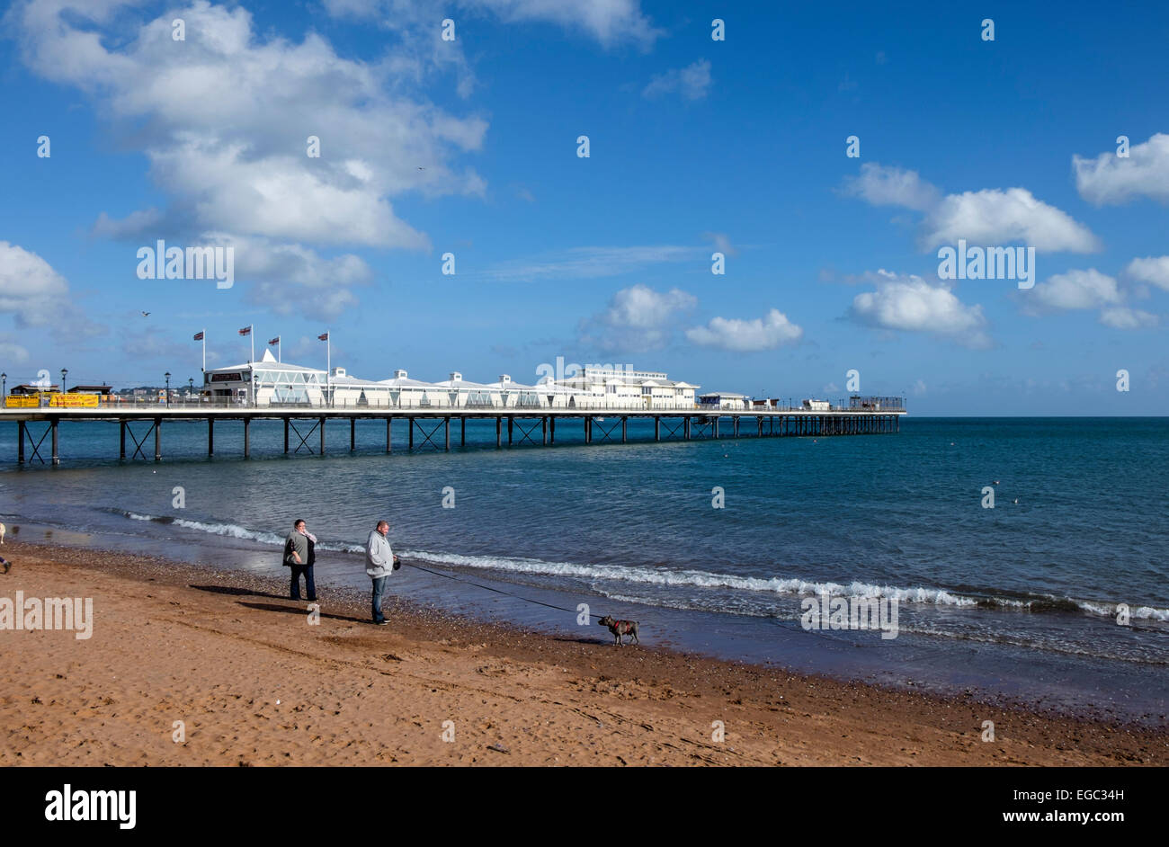 Paignton pier in devon hi-res stock photography and images - Alamy