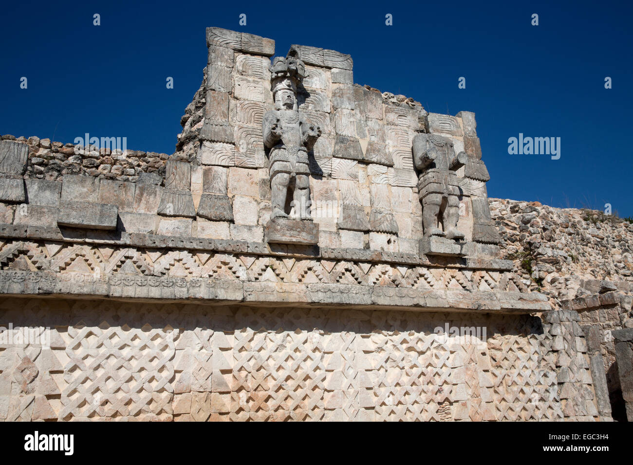 Codz Poop, Mayan ruins at Kabah, Yucatan, Mexico Stock Photo - Alamy