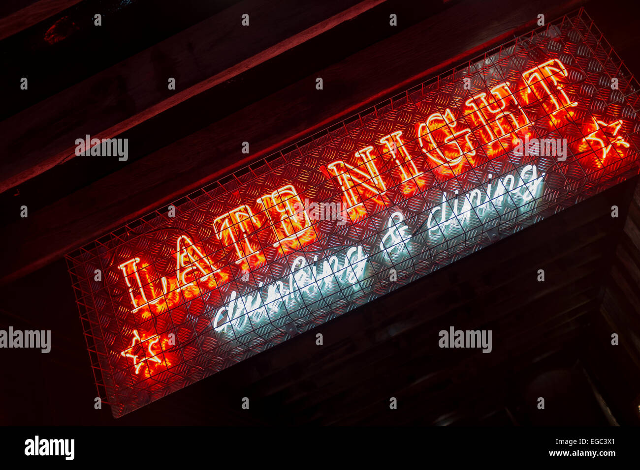 Neon lights london hi-res stock photography and images - Alamy