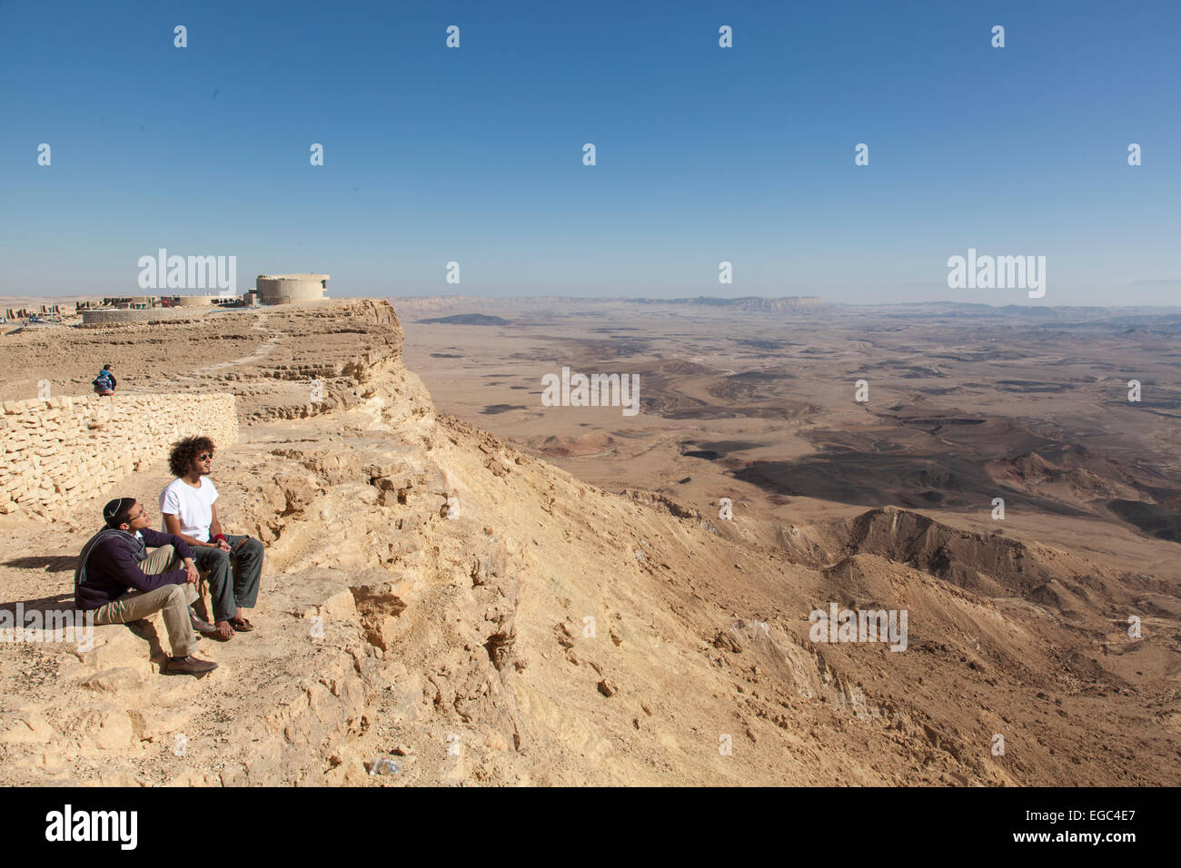Mitzpe Ramon Crater, the Negev Desert, Southern Israel Stock Photo - Alamy