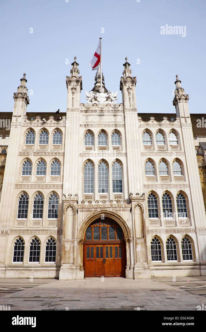 City Of London Guildhall Courtyard Gresham Street City Of London UK ...
