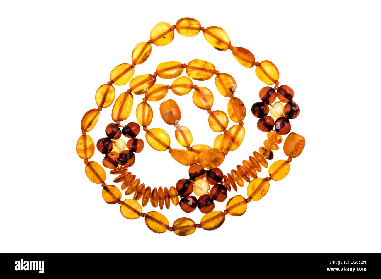 isolated object on white - Baltic amber Stock Photo - Alamy