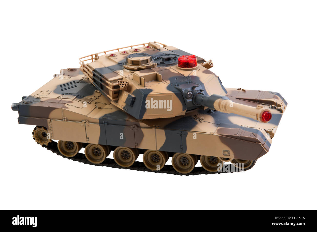 isolated object on white - toy tank Stock Photo - Alamy