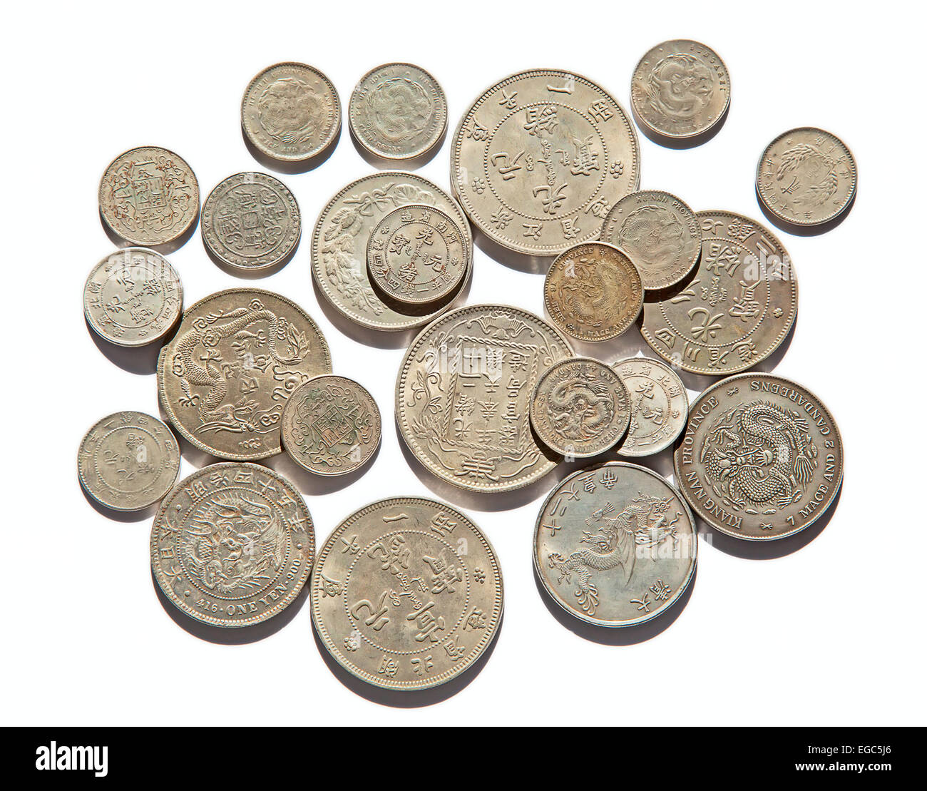 Huge pile of the China coins Stock Photo - Alamy