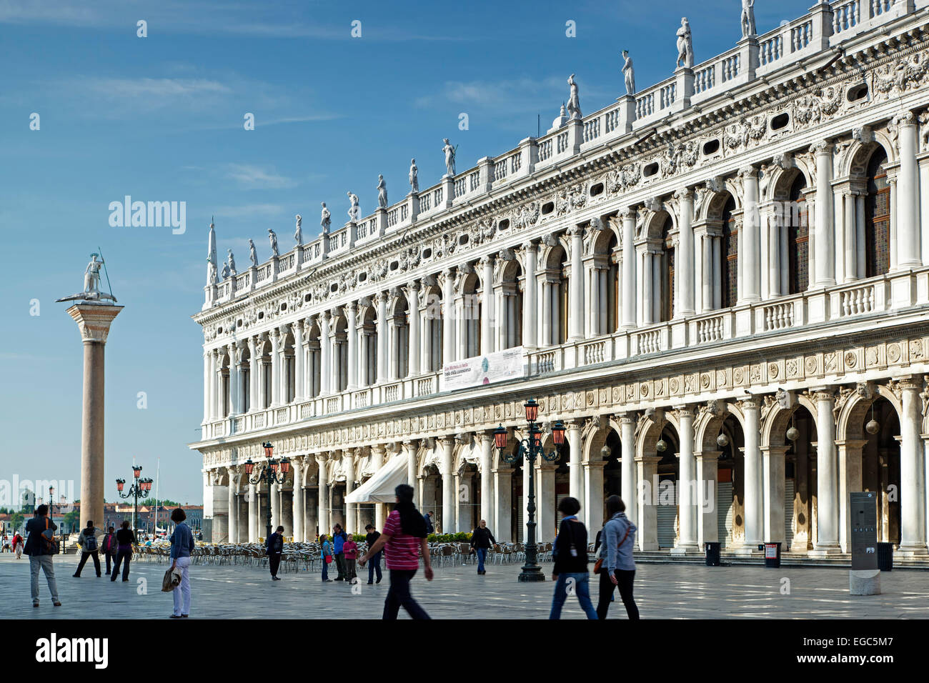 Historic building (17th Century High Renaissance) and strollers ...