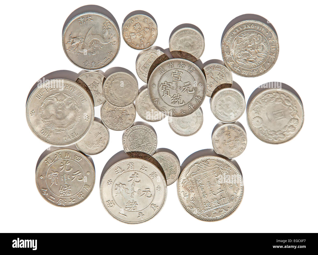 Huge pile of the China coins Stock Photo - Alamy