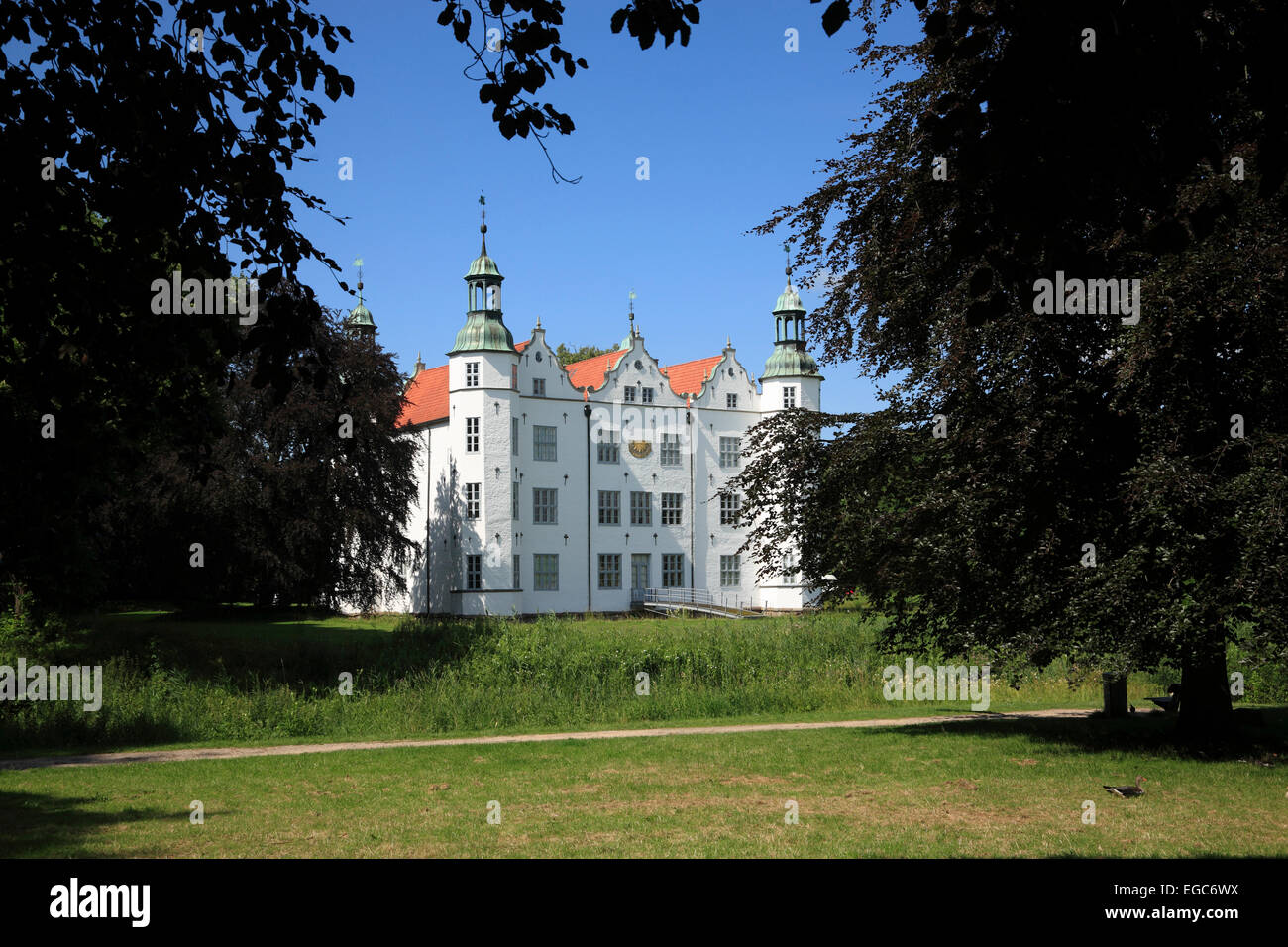 Ahrensburg castle, Schleswig-Holstein, Germany, Europe Stock Photo - Alamy
