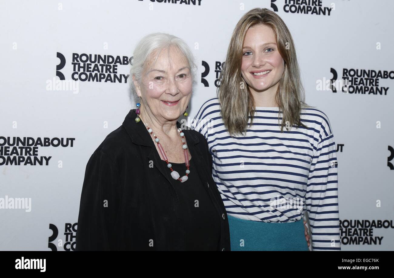 Photo call for Off-Broadway play Indian Ink, held at the Roundabout ...