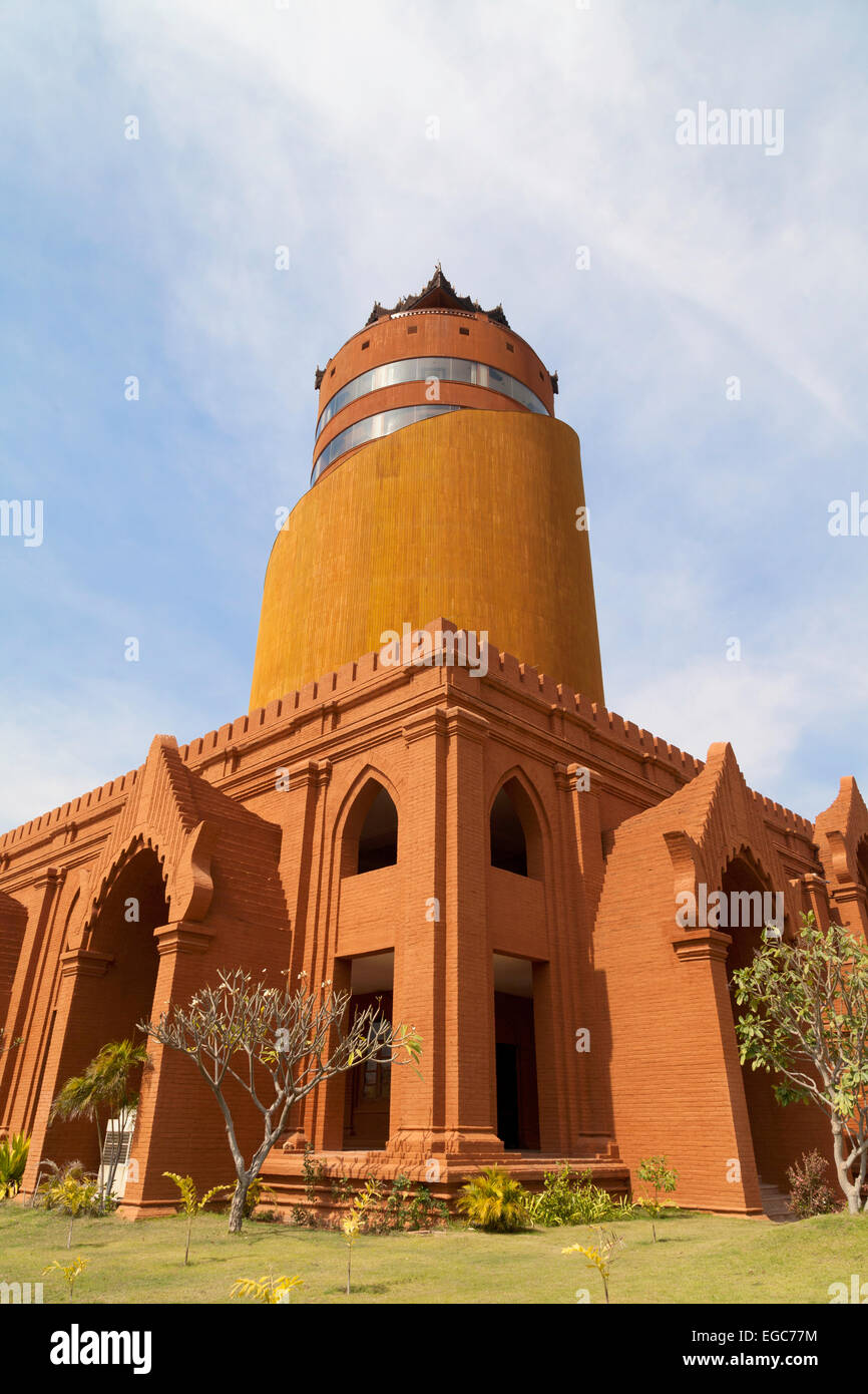 The new Bagan Viewing Tower, opened in 2005, Bagan, Myanmar ( Burma ...