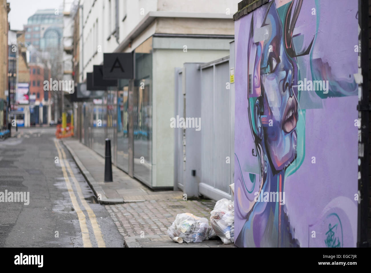 The area around Brick Lane in London's E1 area is a hotbed of creative ...
