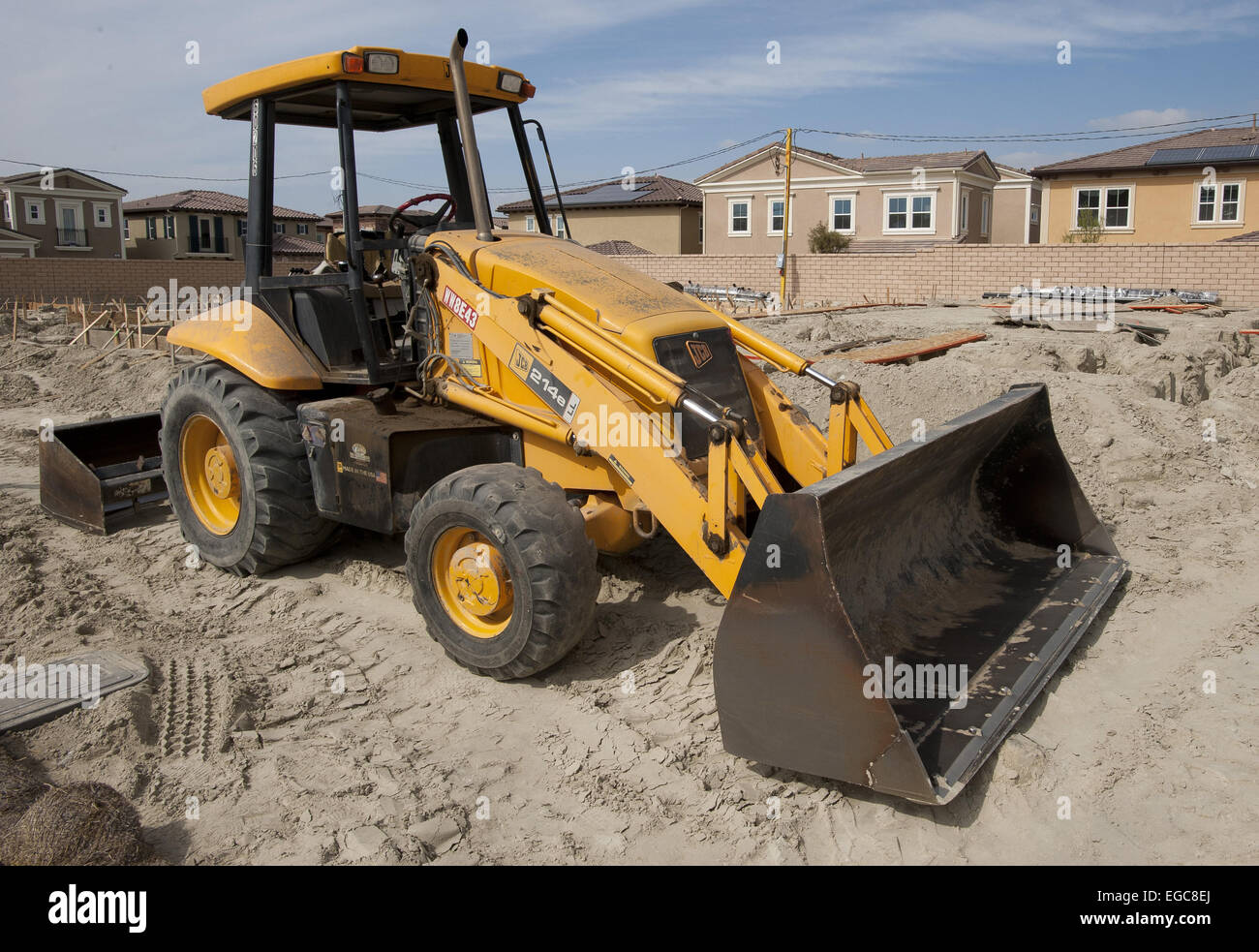 Orange County, California, USA. 21st Feb, 2015. Housing construction ...