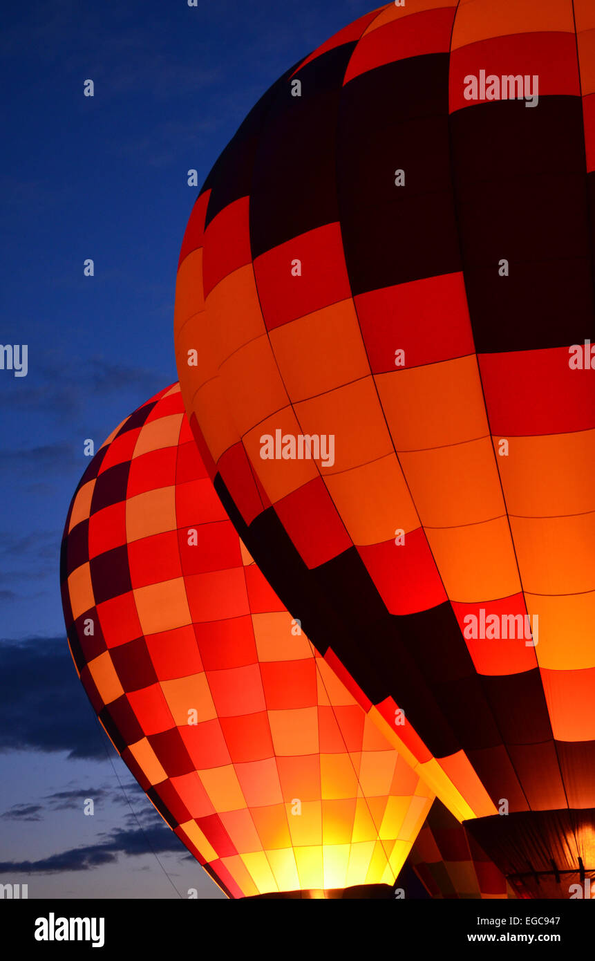 Balloon at dusk hi-res stock photography and images - Alamy