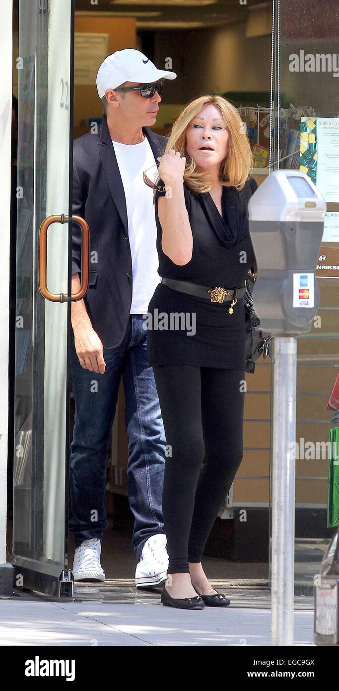 Jocelyn wildenstein and lloyd klein hi-res stock photography and images ...