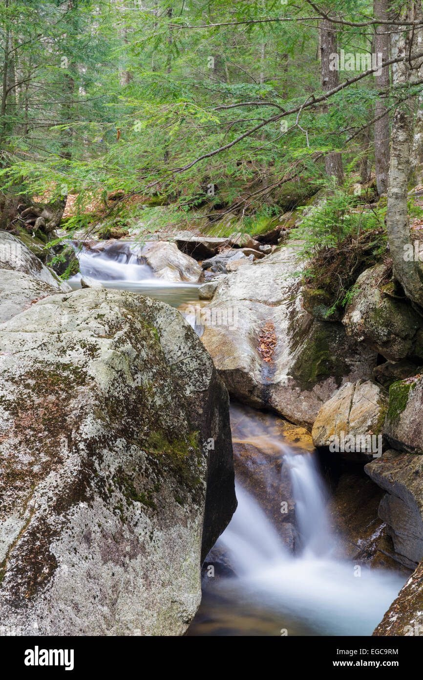 Franconia Notch State Park - The Pemigewasset River near the "The Basin ...