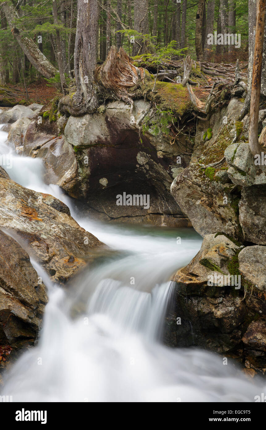 Franconia Notch State Park - The Pemigewasset River near the "The Basin ...