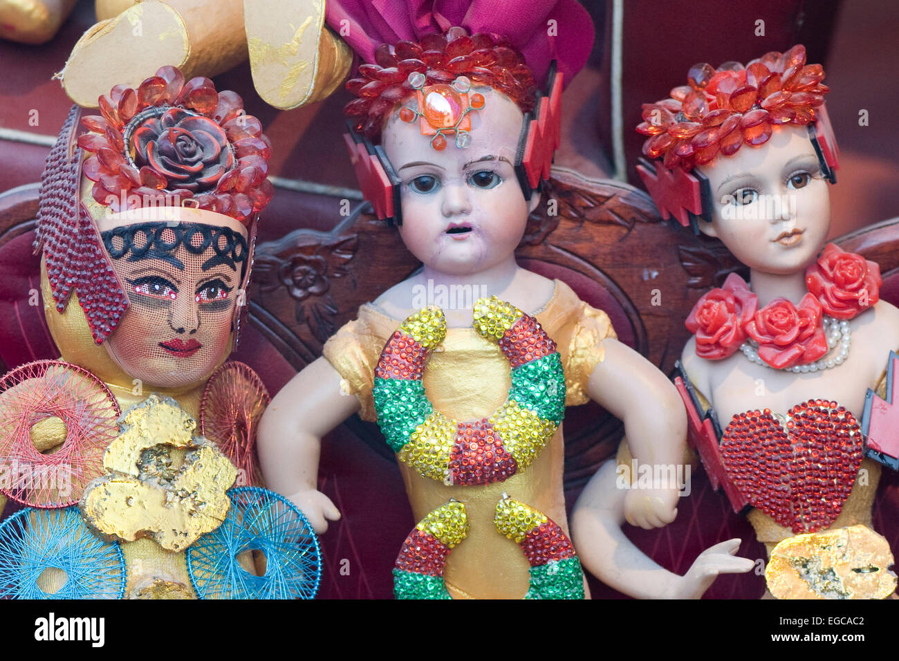 Display window of Dolls In London England Stock Photo - Alamy
