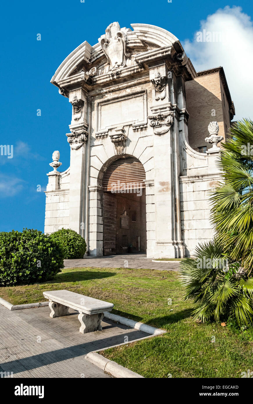 Porta Pia Arch High Resolution Stock Photography and Images - Alamy