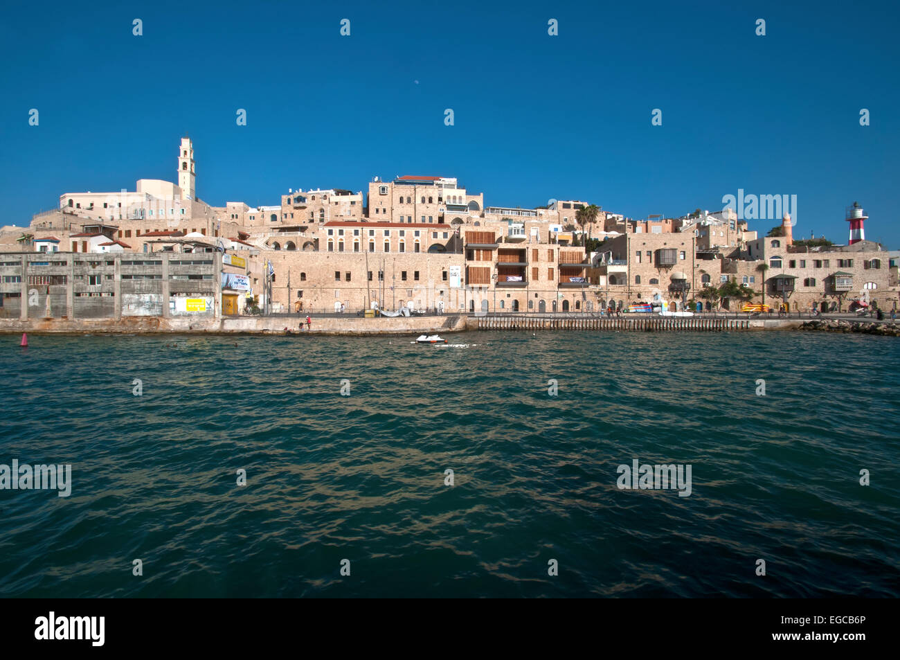 Jaffa old city and port, Israel Stock Photo - Alamy