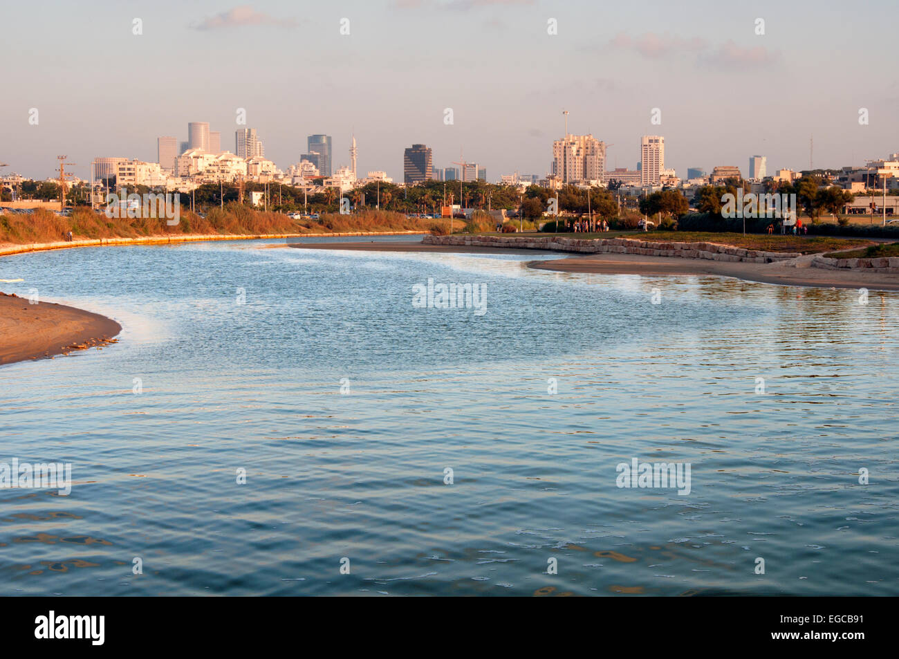 Tel Aviv,Israel, Yarkon river Stock Photo - Alamy