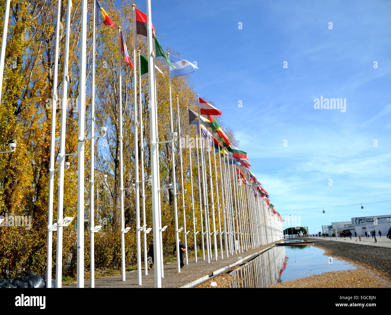 Flags poles hi-res stock photography and images - Alamy