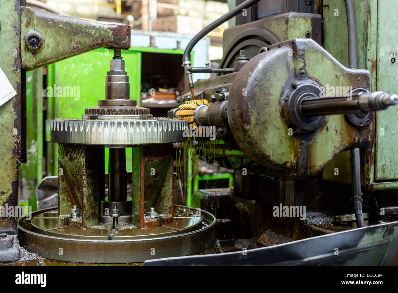 Industrial machine in the factory Stock Photo - Alamy