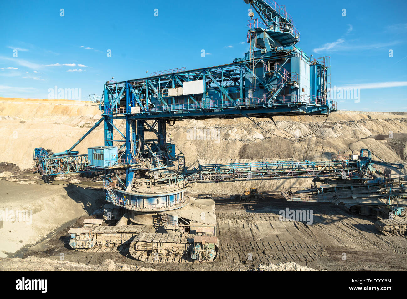 Mining machinery in the mine Stock Photo - Alamy