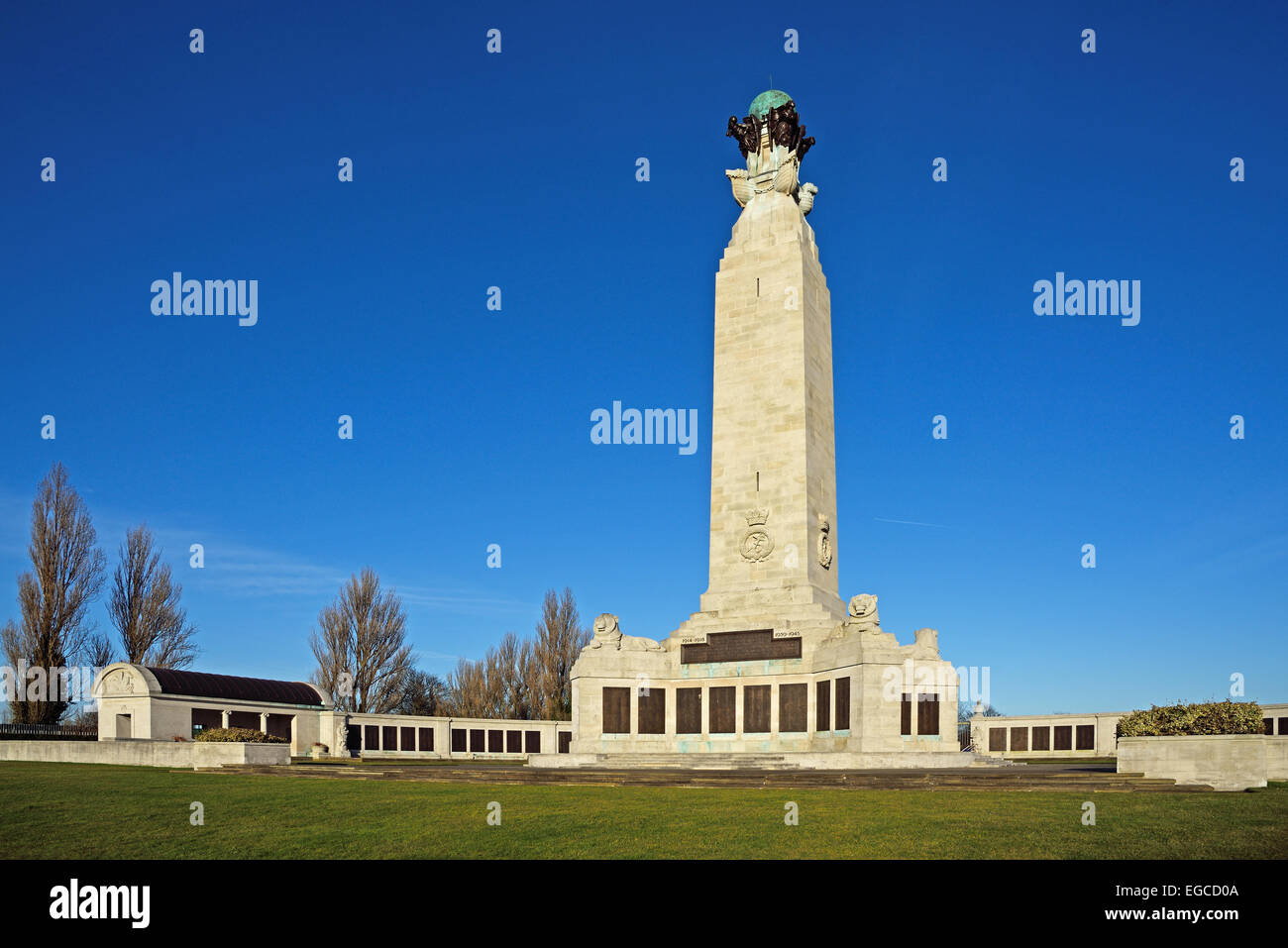 Chatham Naval Memorial , Chatham, Kent. One of three national memorials ...