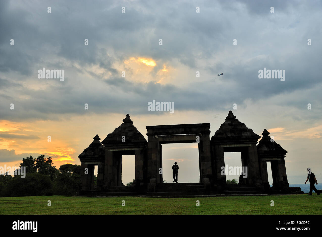 Ratu Boko palace complex, Sleman Regency, Bokoharjo Stock Photo - Alamy
