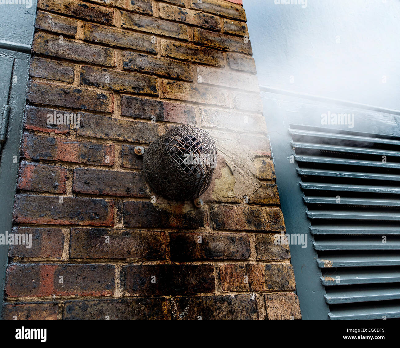 Greasy Restaurant Cooking Vent Clogged with congealed fat Stock Photo ...
