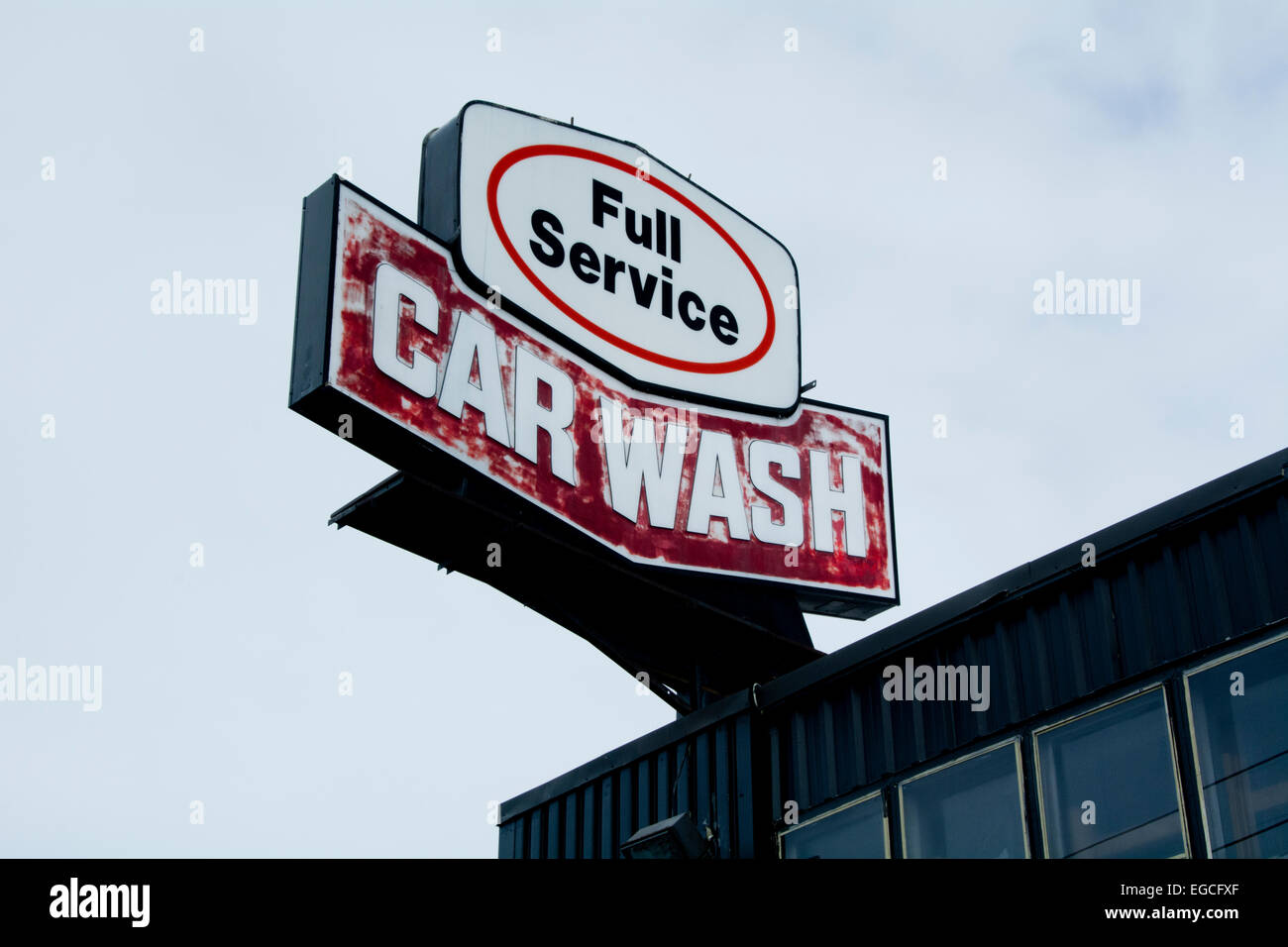 Car wash signs hi-res stock photography and images - Alamy