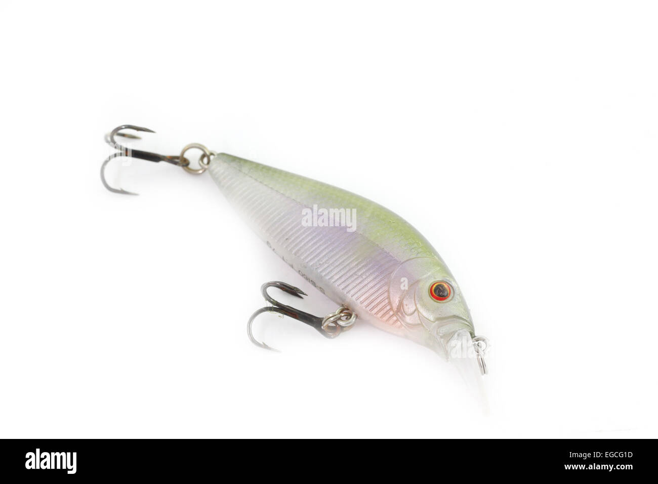 Fishing lure of colorful on white background Stock Photo - Alamy