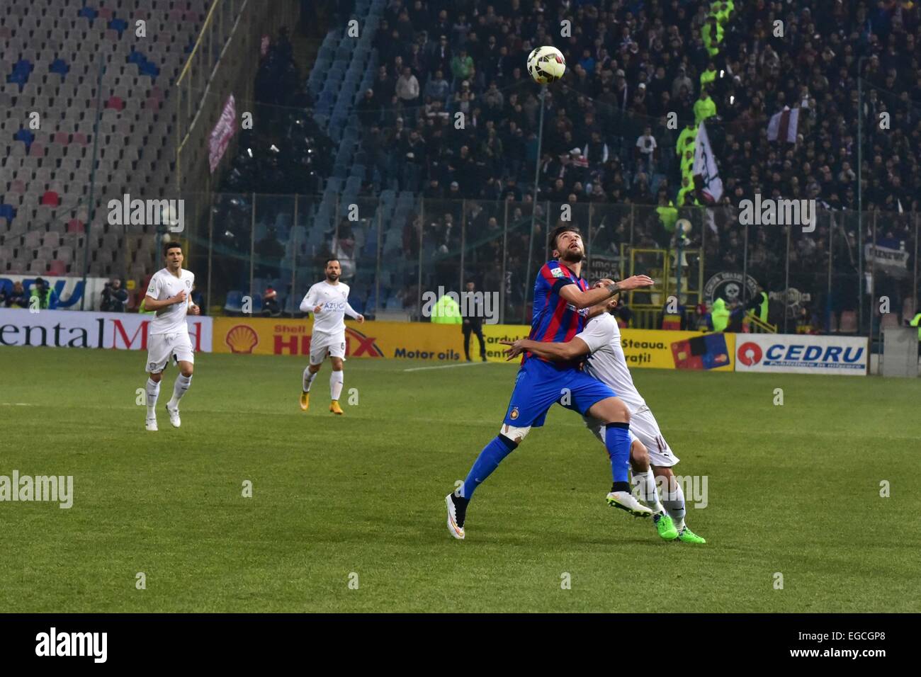 Ghencea Stadium, Romania ROU. 22nd Feb, 2015. Paul Papp #6 Steaua ...