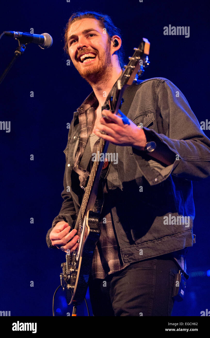 Milwaukee, Wisconsin, USA. 21st Feb, 2015. Musician HOZIER (aka ANDREW HOZIER-BYRNE) performs ...