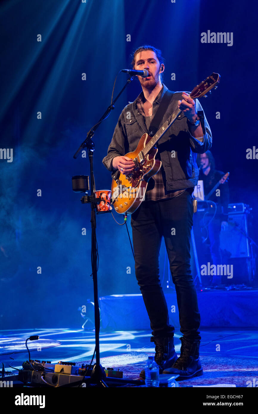 Milwaukee, Wisconsin, USA. 21st Feb, 2015. Musician HOZIER (aka ANDREW ...