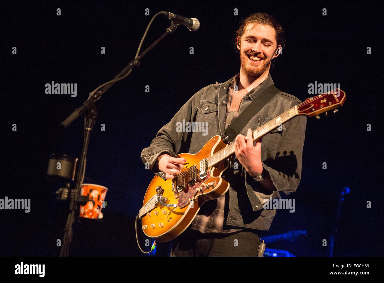 Milwaukee, Wisconsin, USA. 21st Feb, 2015. Musician HOZIER (aka ANDREW ...