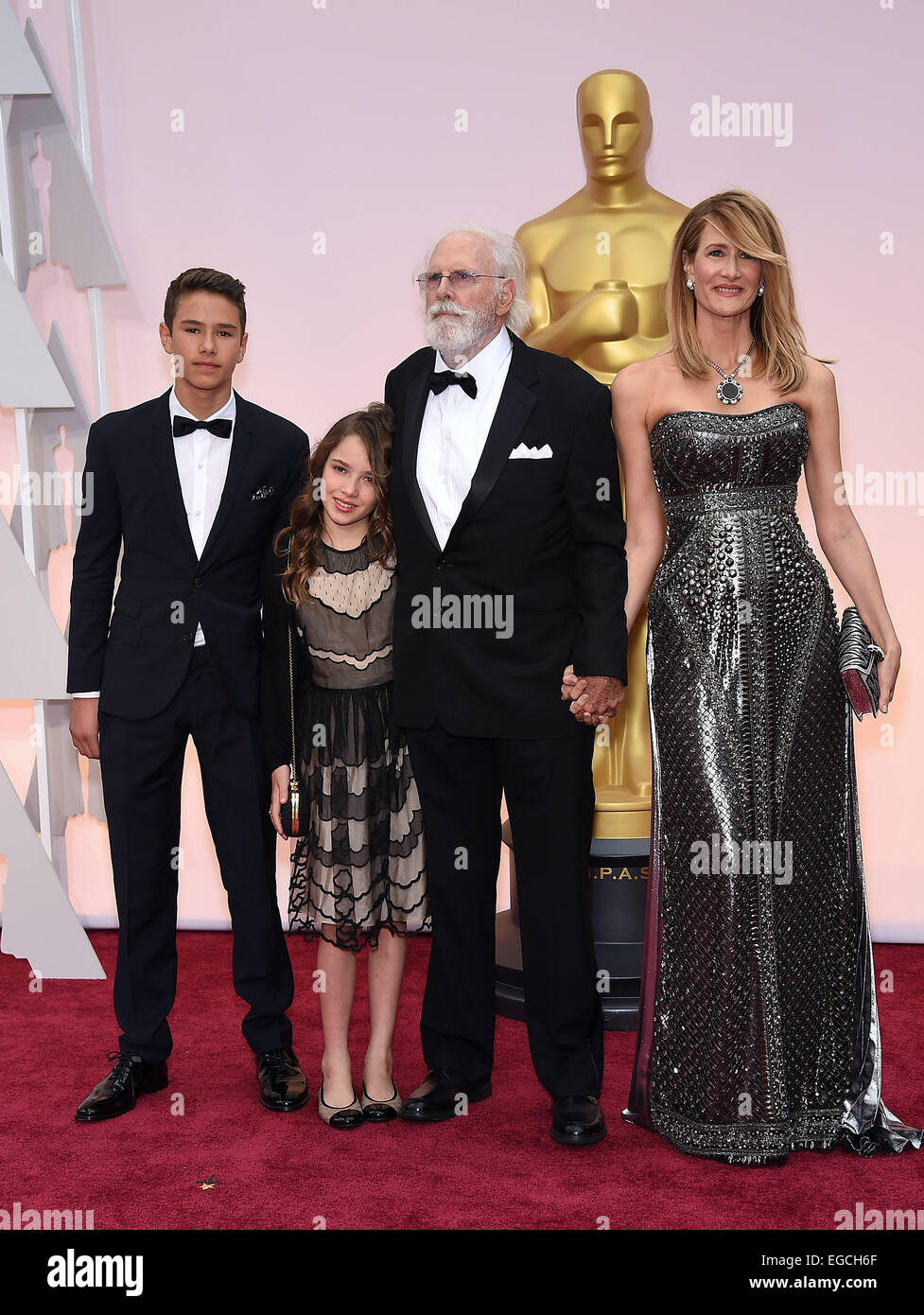 Hollywood, California, USA. 22nd Feb, 2015. Actress LAURA DERN with her ...