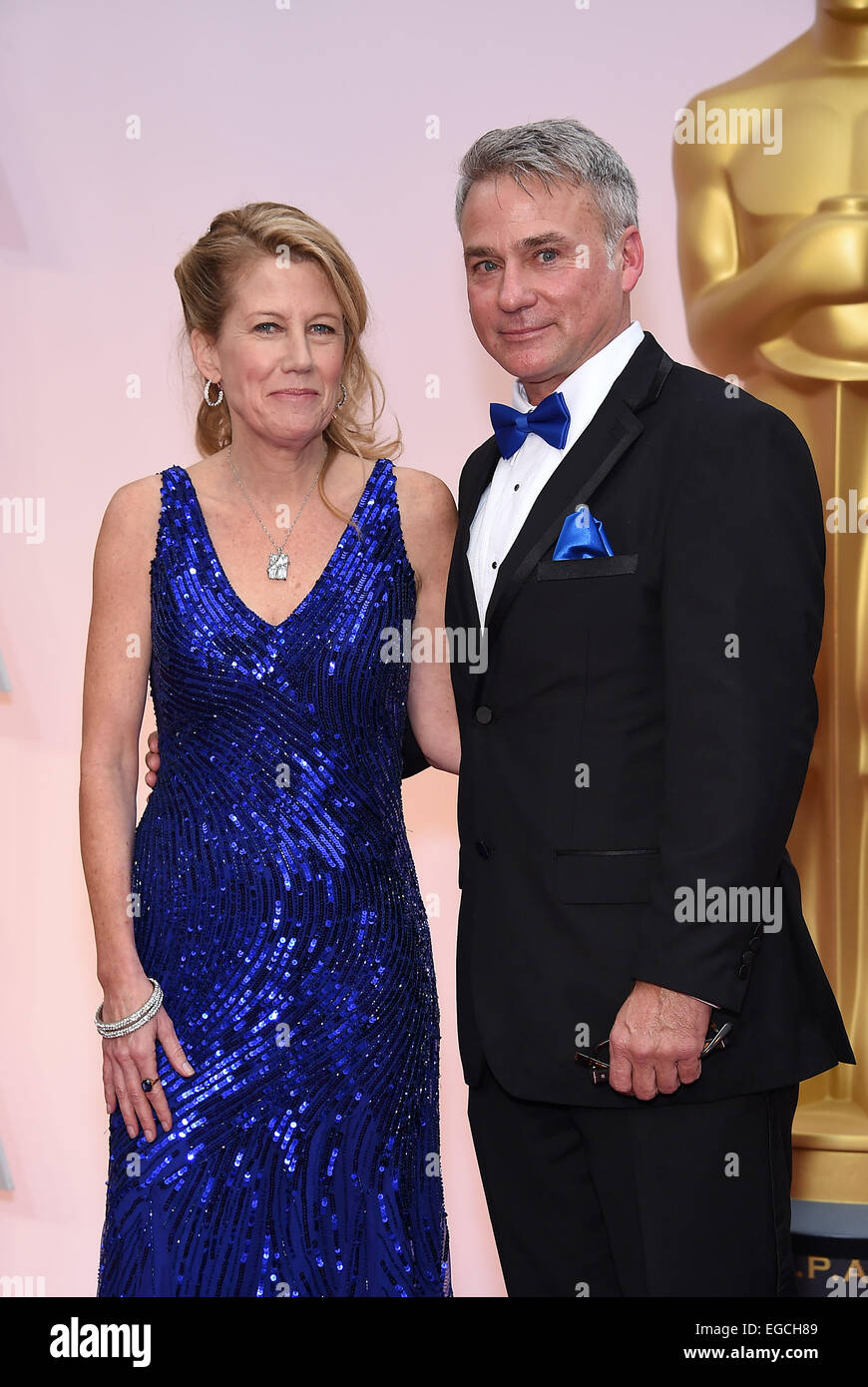 Hollywood, California, USA. 22nd Feb, 2015. Producer LISA BRUCE and ...
