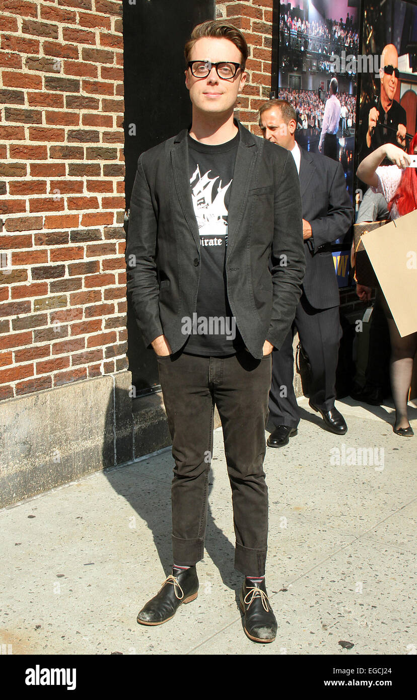 Celebrities outside The Ed Sullivan Theater for The Late Show with ...