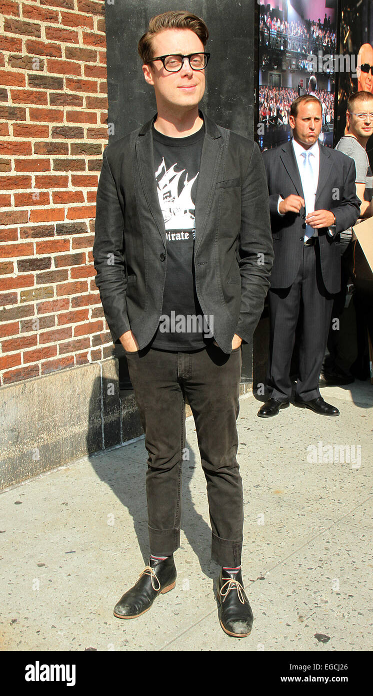 Celebrities outside The Ed Sullivan Theater for The Late Show with ...