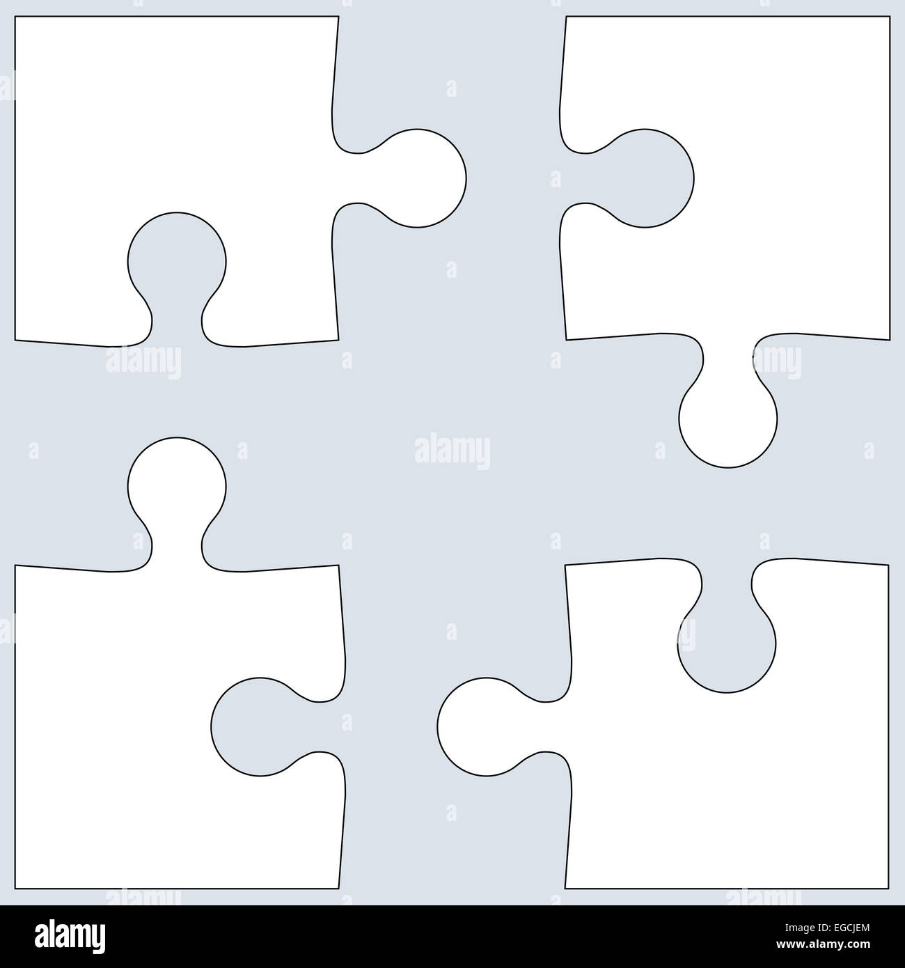 Background Vector Illustration jigsaw puzzle Stock Photo - Alamy