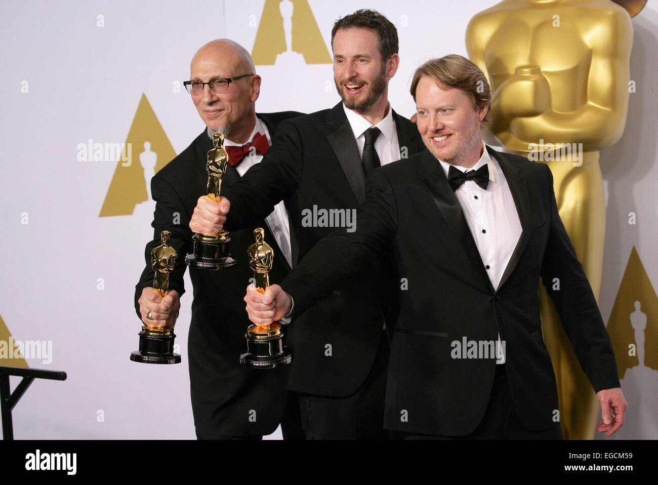 Los Angeles, CA, USA. 22nd Feb, 2015. Craig Mann, Ben Wilkins, Thomas ...