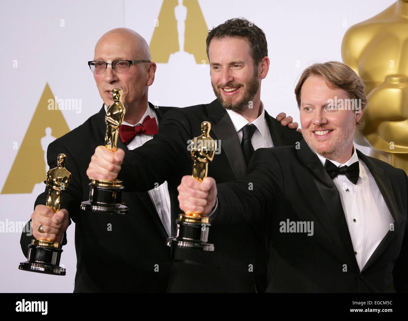 Los Angeles, CA, USA. 22nd Feb, 2015. Craig Mann, Ben Wilkins, Thomas ...